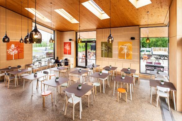 Timber Lodge Cafe | Queen Elizabeth Olympic Park