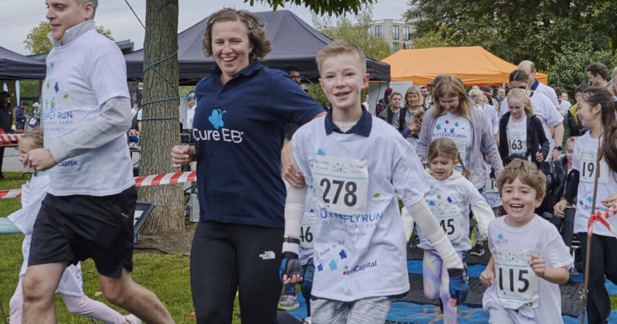 Cure EB Butterfly Run | Queen Elizabeth Olympic Park
